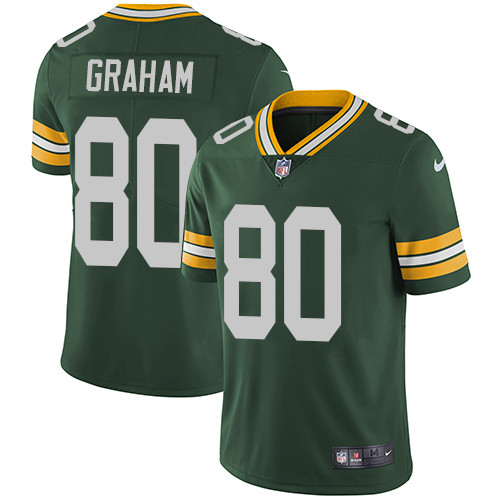 Men's Green Bay Packers Jimmy Graham Nike Green Limited Jersey ...