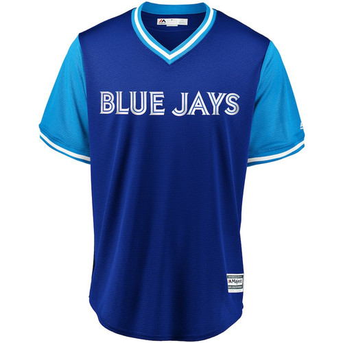 Men's Toronto Blue Jays Majestic Royal/Light blue 2018 Weekend Pullover ...
