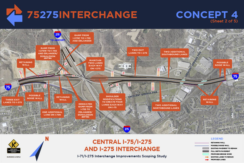 Proposed Alternatives | 75/275 Interchange