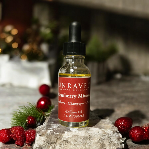 Buy: Cranberry Mimosa Diffuser Oil | Unravel Luxury | $10