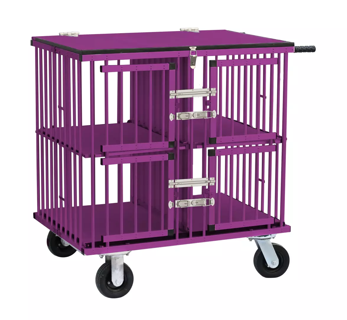 Aeolus Four Berth Dog Show Trolley | K9Reproduction