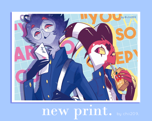 Hell Highschool [Art Print] | Dacachi Art