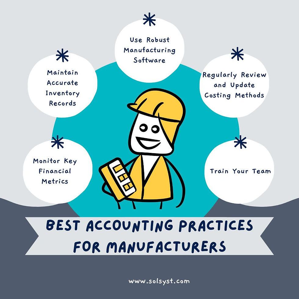 Accounting 101 for Manufacturers