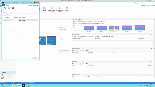 How Do I: Manage report layouts in Microsoft Dynamics NAV 2015