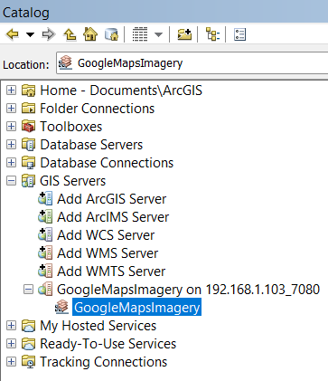 Ad33 Geo - Google Maps no ArcGIS