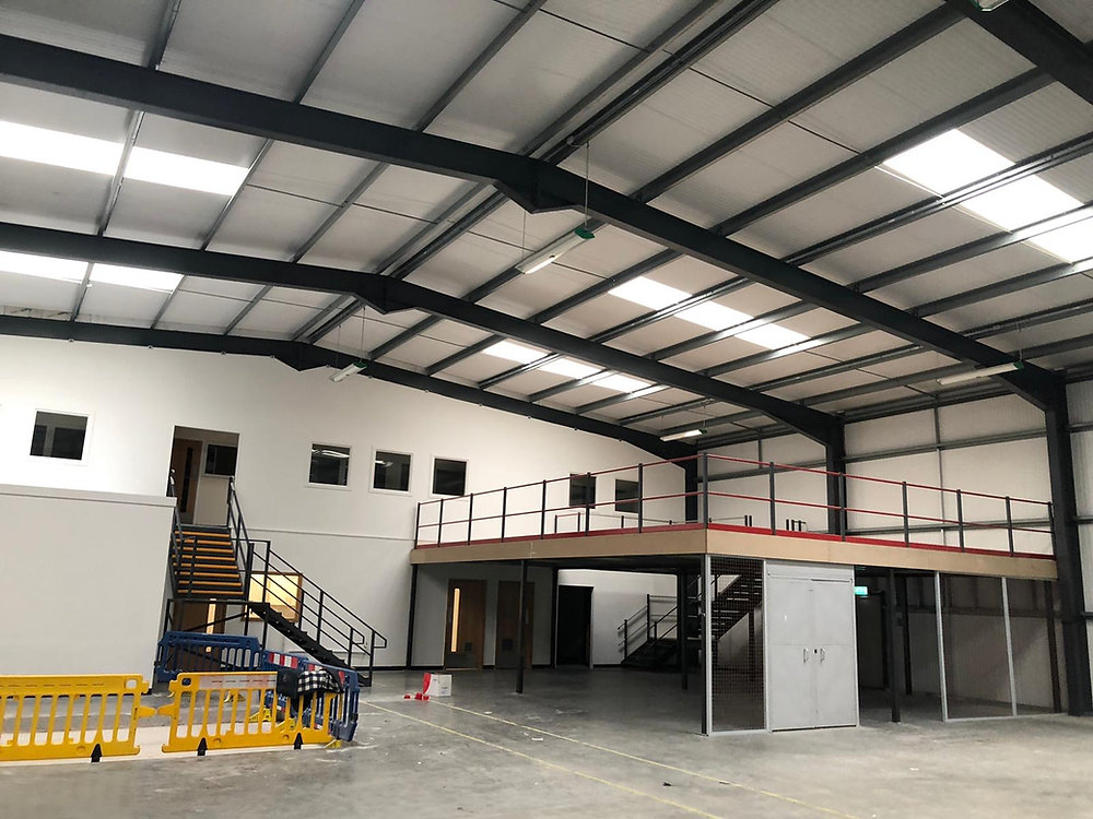 Construction of multiple-unit industrial estate