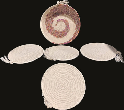 Rope Coasters-Autumn Ribbon Wave | PhoenixRisingCreates