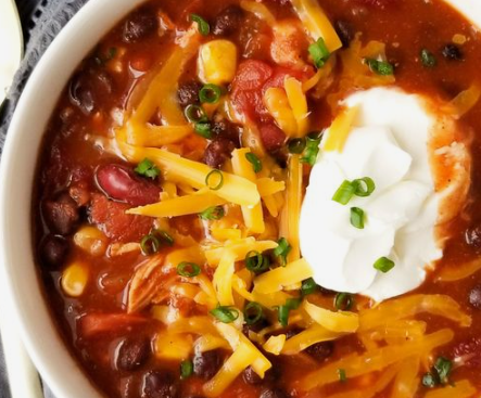 Family Size Chicken Chili | Inspire Health