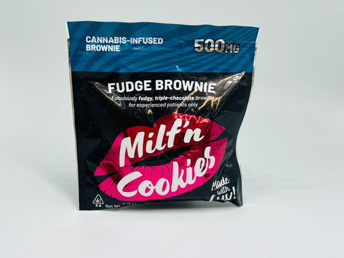 Milf N Cookies - Fudge Brownie 500mg | Alpha Medic