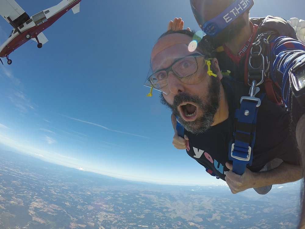 3 year reflections (or why I jumped out of a perfectly good airplane)