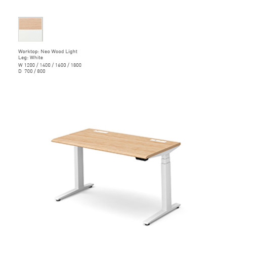 SW Height Adjustable Desk | E-Shop Okamura HK