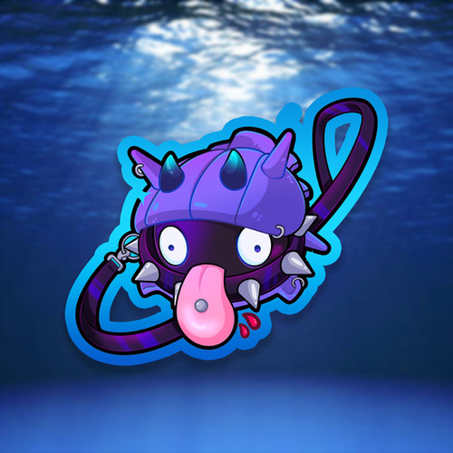 Shellder Sticker | ALLUUX