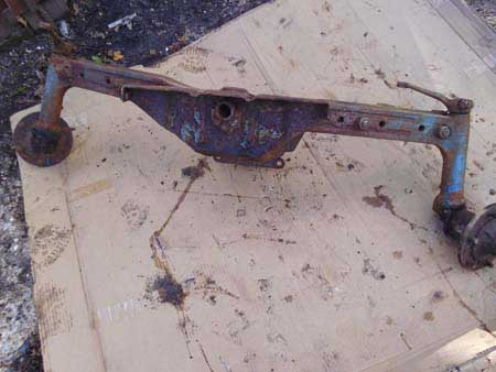 1309 Fordson Dexta Front Axle Complete | Pocock