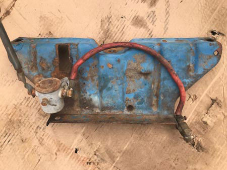 5330 Fordson Dexta fuel tank support | Pocock