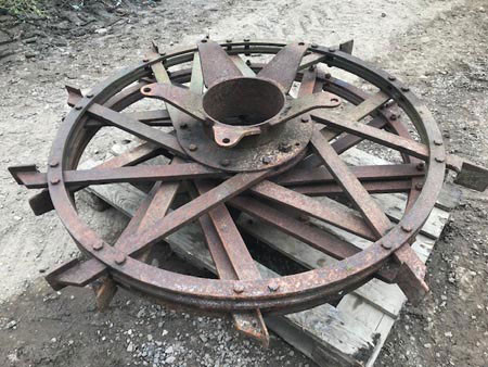 5277 Fordson major wheel strikes - pair | Pocock