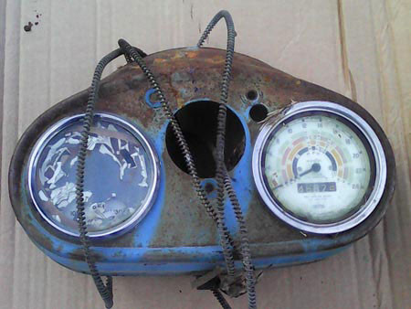 3751 Fordson Super major dash | Pocock