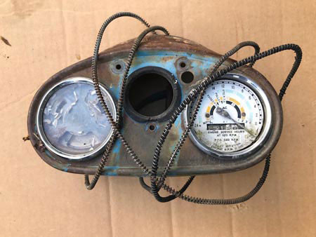 5911 Fordson power/super major dash | Pocock