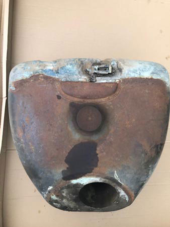 6189 Fordson power/super major diesel tank | Pocock