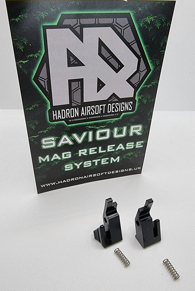 Hadron Airsoft Designs "Saviour" magazine retention system | Longbow BB ...