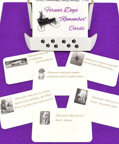 Forever Dogs "Remember" Cards | Lilac Bloom Press