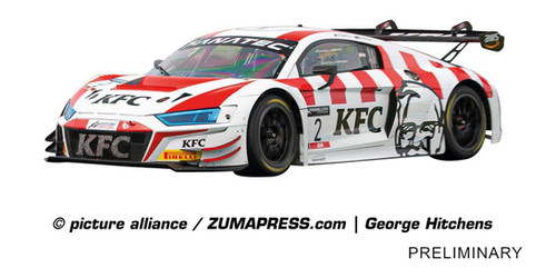 CARRERA-32073 Audi R8 LMS GT3 evo II KFC Racing, No.2 | Mrslotcar