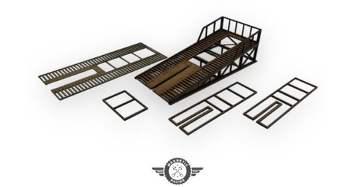 MAGNETIC RACING-057 Rally Start - Car Stand 1:32 kit | Mrslotcar