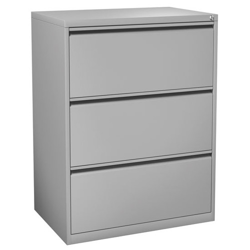 OfficeSource Metal Lateral File 3 Drawer | The Bradley Company