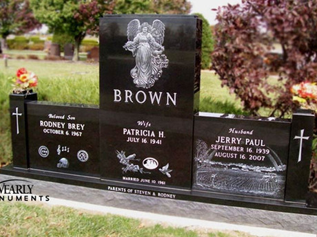 Upright Memorials | Anderson, Indiana | Amick Wearly Monuments