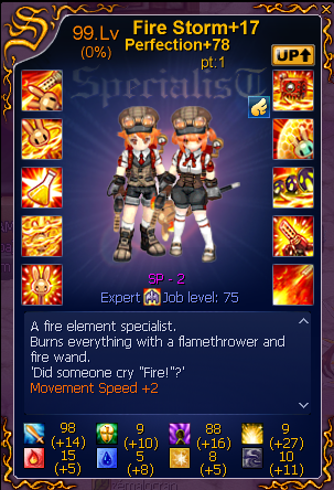 Nostale Dragonveil +17/100 Fire Storm Card | Esxgame