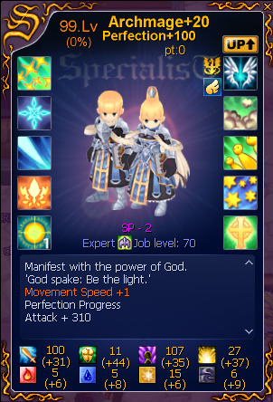 Nostale Dragonveil +20/100 Arcmage Card | Esxgame