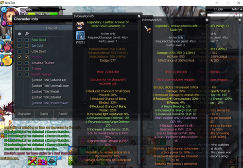 Nostale EU-Dragonveil 93+48 Archer | Esxgame