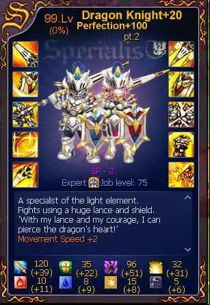 Nostale Dragonveil +20/100 DragonKnight Card | Esxgame