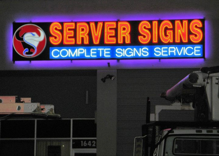 Server Signs | Neon Signs