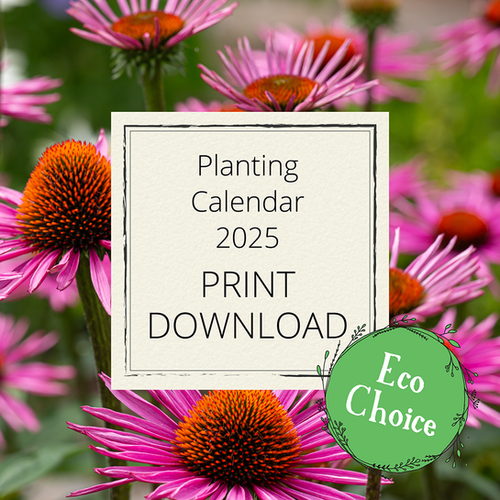 Moonbloom Planting Calendar 2025 Download | Honeymoon Farm