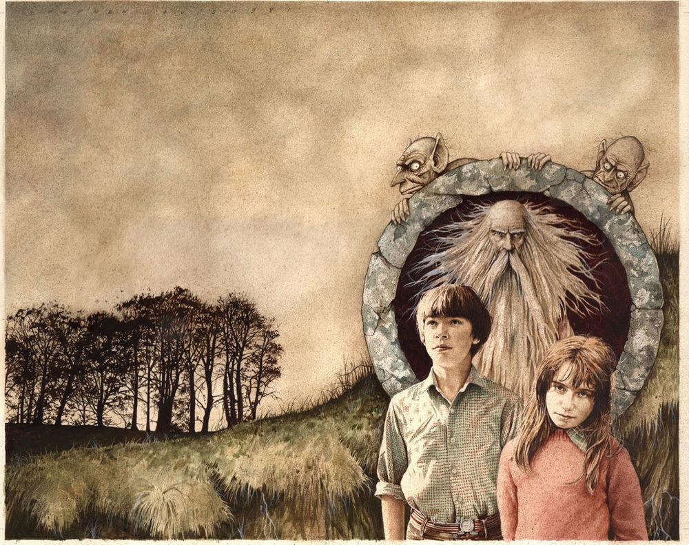 Classic 70s and 80s Fantasy Book Covers - Weirdstone of Brisingamen
