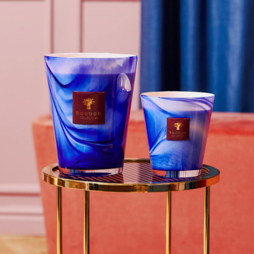 Baobab Collection Atlas Majorelle Candle (Max 10 - Maxi Max) | Flaming ...
