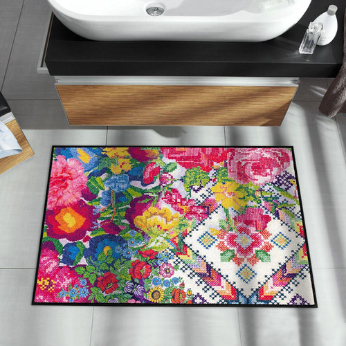 Salonloewe Floor Mat Design - Yucatan Beach (75 X 120 cm) | Flaming ...