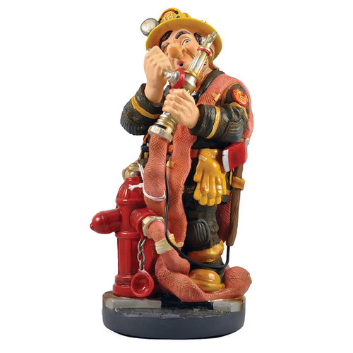 Profisti - Fireman Figurine (Small) | Flaming Queen Home