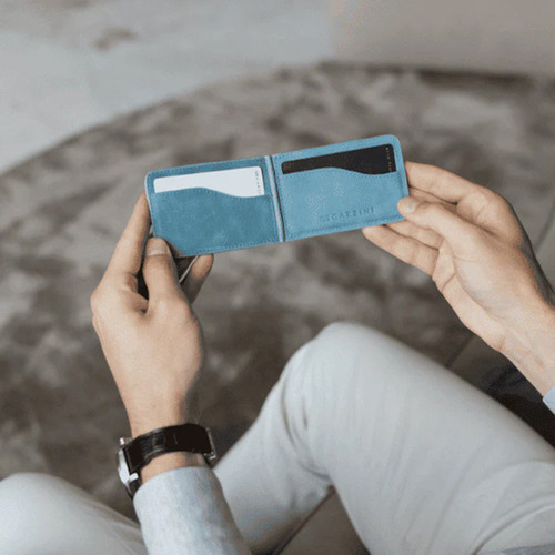 Garzini MagSafe Wallet Stand (Blue) | Flaming Queen Home