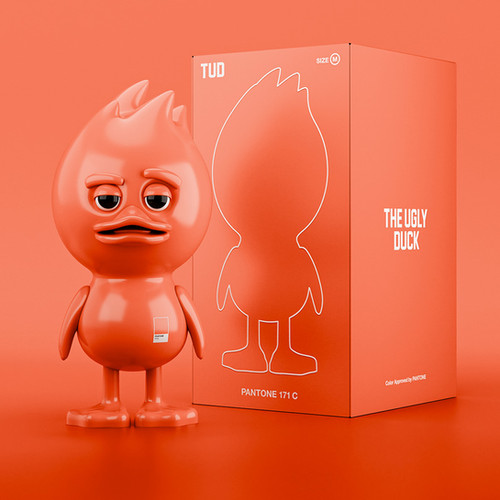 TUD x "Pantone 171 C" ORANGE Series -M(60cm)-U.P:$3988 | Flaming Queen Home