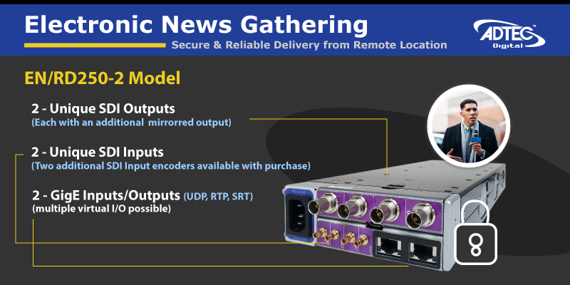 Electronic News Gathering | Adtec Digital