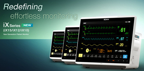 Edan iX Series Bedside Monitors | Tri-Tec Monitors | Germantown