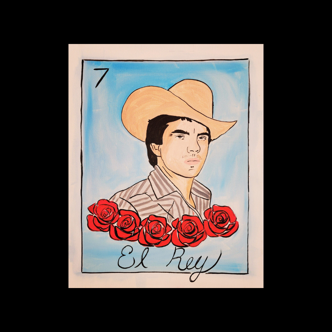 Loteria "El Rey" Paint Fiesta | Brush It Art Studio