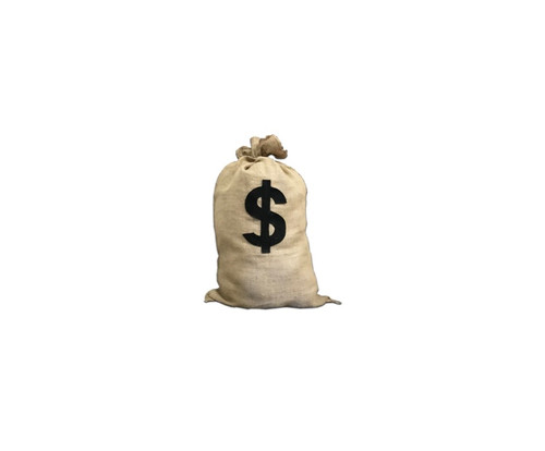Large Money Bag | Wow Weddings Hire
