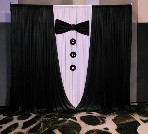 Bow Tie Backdrop | wow-weddings