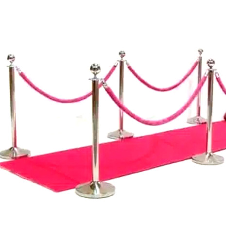 Bollards and Pink Carpet Package | Wow Weddings Hire