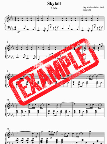 Adele - Skyfall Sheet Music | Piano Go Life