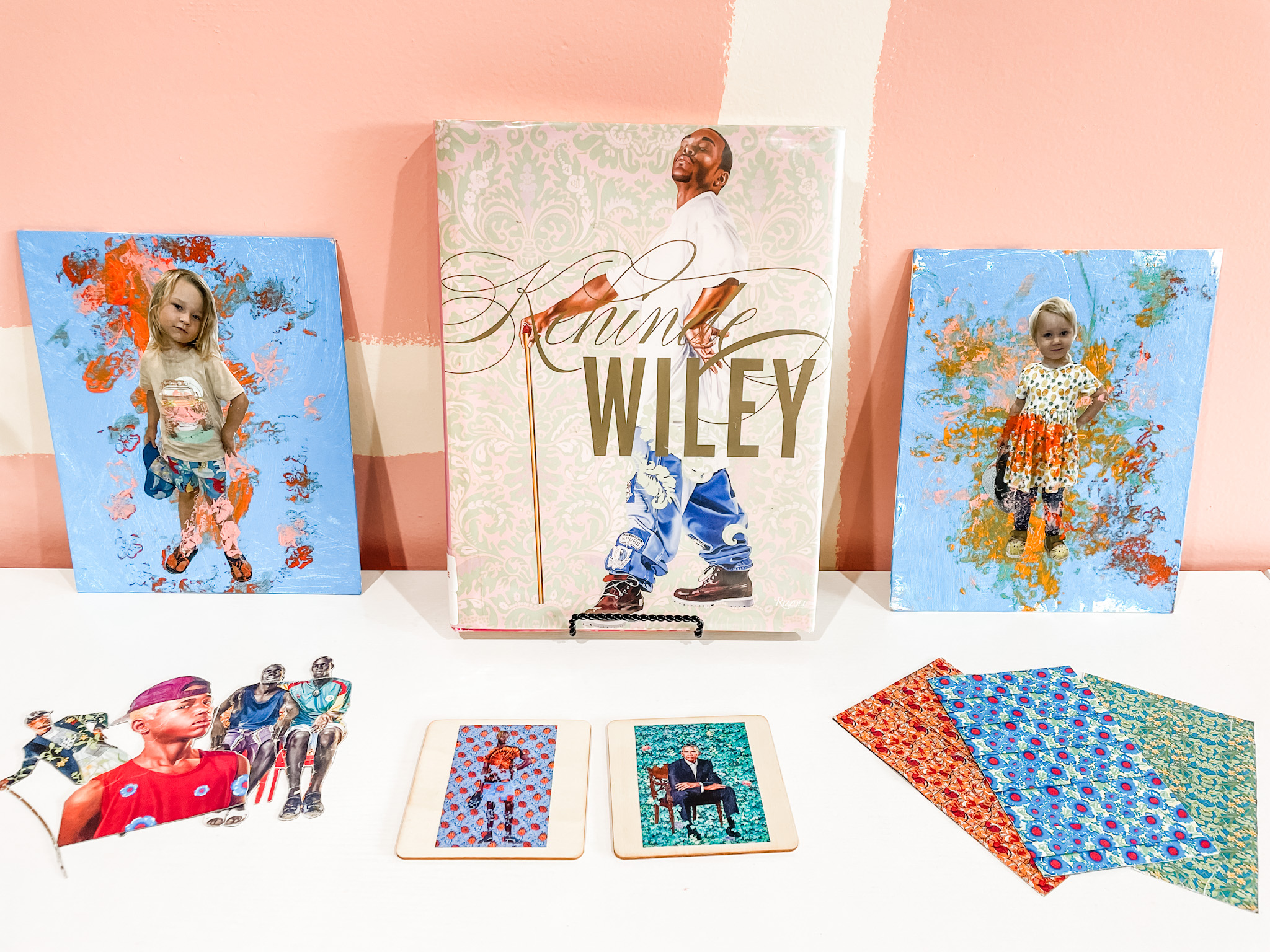 Kehinde Wiley Portrait Project: Toddler and Preschool Art Unit