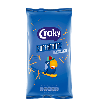 Croky – Superfrites Paprika – 150g | Crewister