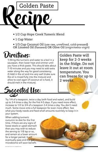 Golden Paste Recipe | HopeCreek